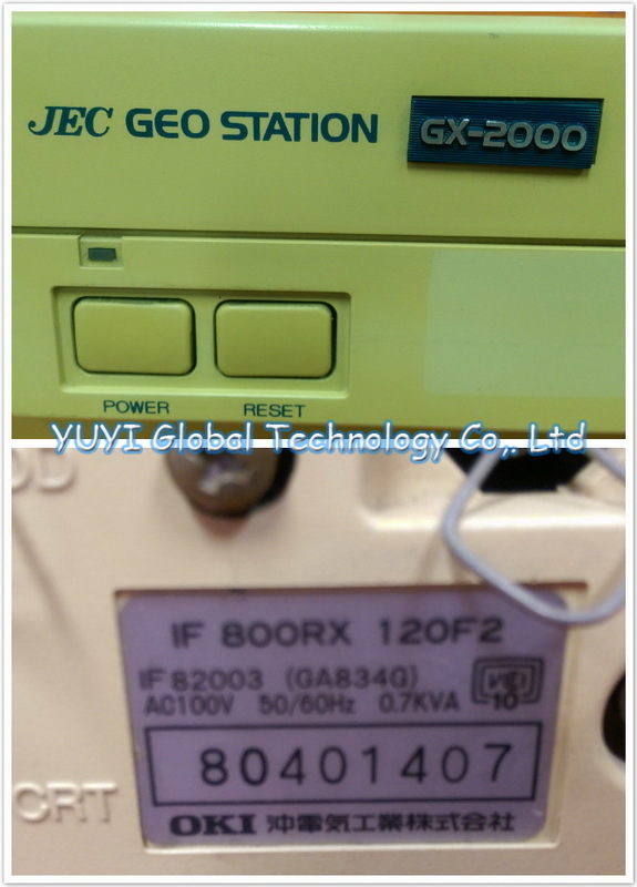 JEC GX-2000 IF800RX GEO STASION - 裕益科技自動化設備可程式編碼器PLC分散式控制系統DCS