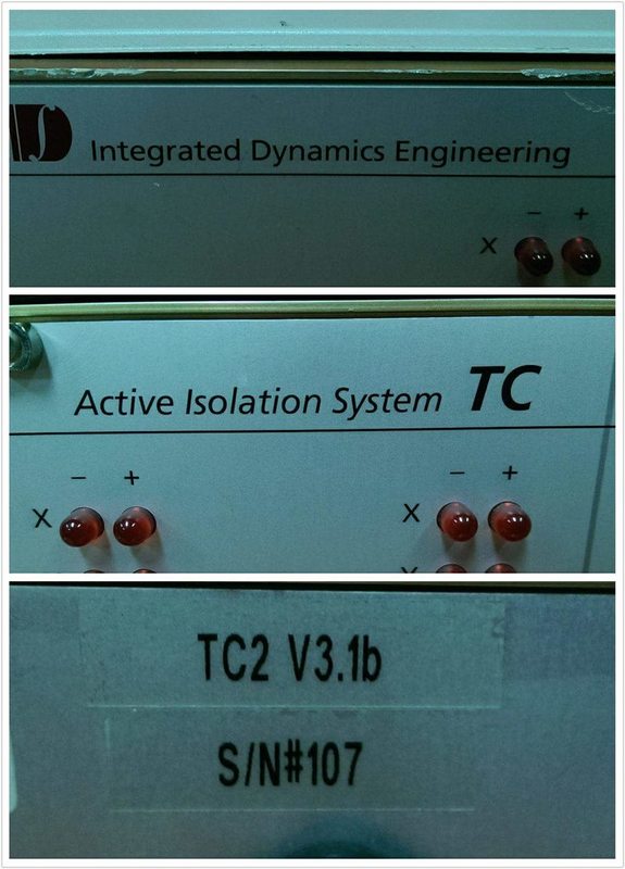 INTEGRATED Active Isolation System TC TC2 V3.1B - PLC DCS SERVO Control ...
