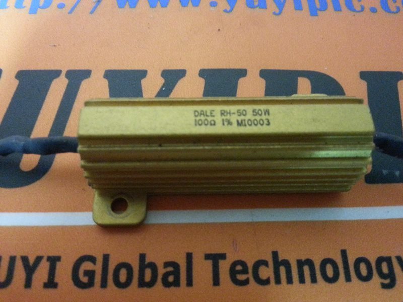 DALE RH-50 50W Aluminum Power Resistors - PLC DCS SERVO Control MOTOR ...