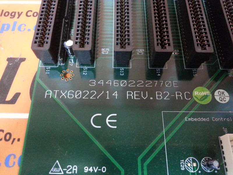 IEI ATX6022/14 REV.B2-RC INDUSTRIAL BACKPLANE BOARD - PLC DCS SERVO ...