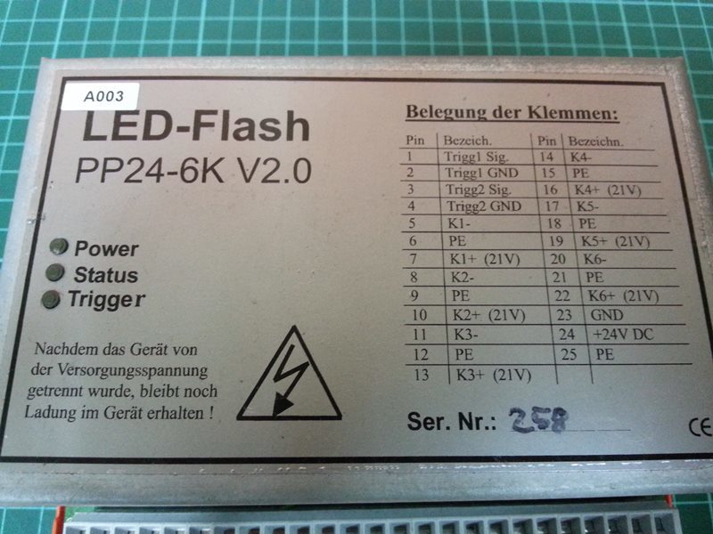 LED-FLASH PP24-6K V2.0 MODULE - 裕益科技自動化設備可程式編碼器PLC分散式控制系統DCS