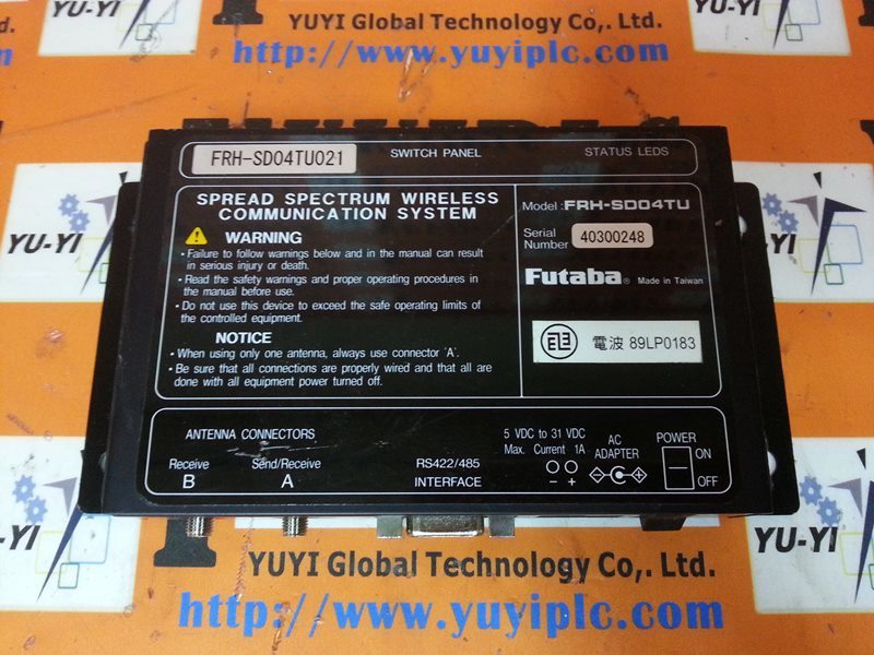 FUTABA FRH-SD04TU / FRH-SD04TU021 SWITCH PANEL - PLC DCS SERVO Control ...