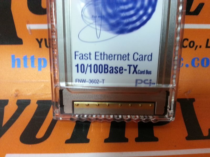 PLANEX FNW-3602-T FAST ETHERNET CARD 10/100Base-TX New in box - 裕益科技自動化 ...