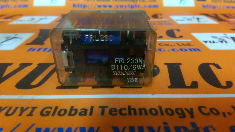FUJITSU FRL230 FRL233N D110/6WA Relay - 裕益科技自動化設備可程式編碼器PLC分散式控制系統DCS