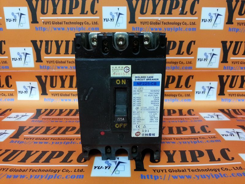 SHIHLIN NF225-CB CIRCUIT BREAKER - PLC DCS SERVO Control MOTOR POWER ...