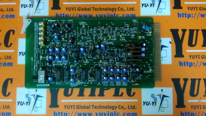 NIKON A-394V-1 / OP-2-004 PCB CPU - 裕益科技自動化設備可程式編碼器PLC分散式控制系統DCS