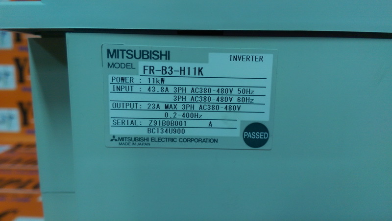 MITSUBISHI FR-B3-H11K Inverter-NEW - PLC DCS SERVO Control MOTOR POWER ...