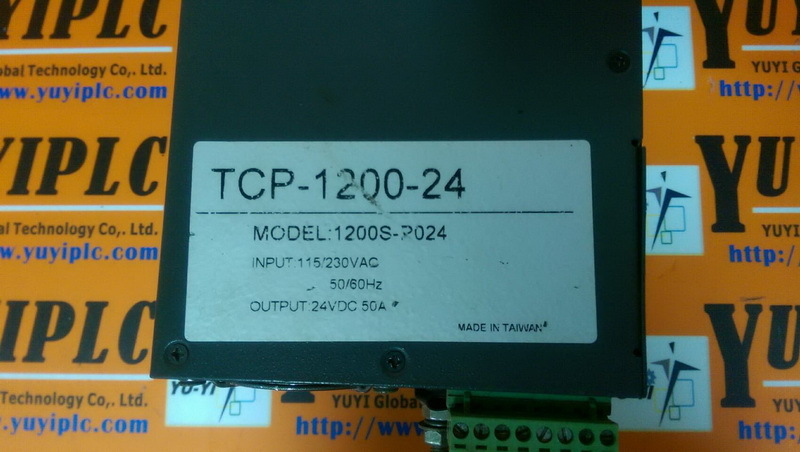 TCP-1200-24 / 1200S-P024 POWER SUPPLY - 裕益科技自動化設備可程式編碼器PLC分散式控制系統DCS