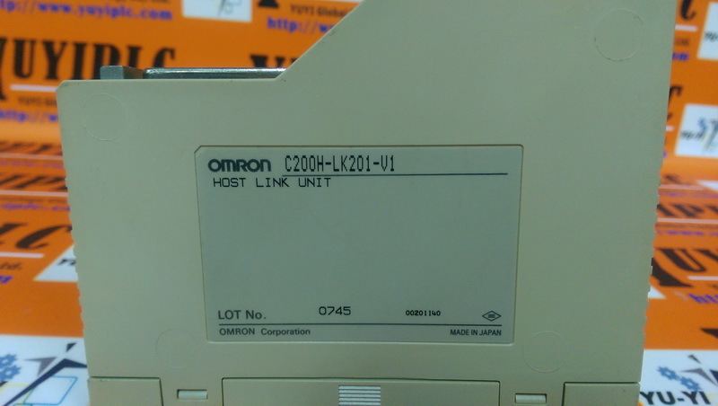 OMRON C200H-LK201-V1 HOST LINK UNIT - 裕益科技自動化設備可程式編碼器PLC分散式控制系統DCS