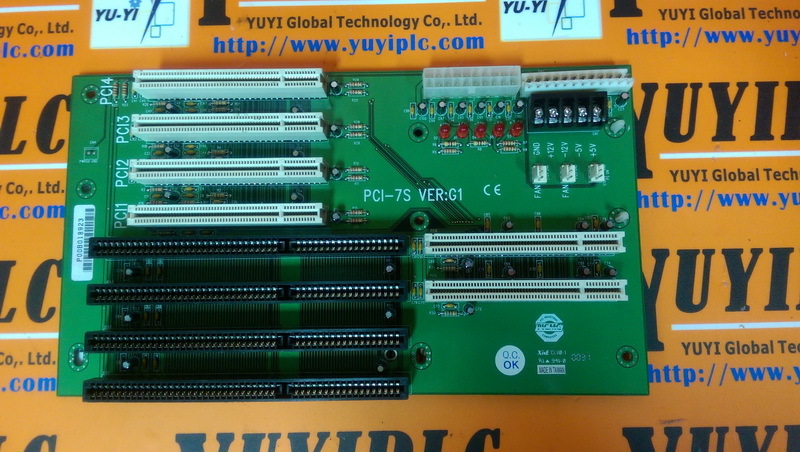 PICMG PCI-7S VER:G1 Backplane - PLC DCS SERVO Control MOTOR POWER ...