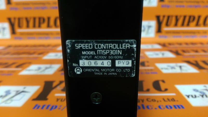 ORIENTAL MSP301N SPEED CONTROLLER - PLC DCS SERVO Control MOTOR POWER ...