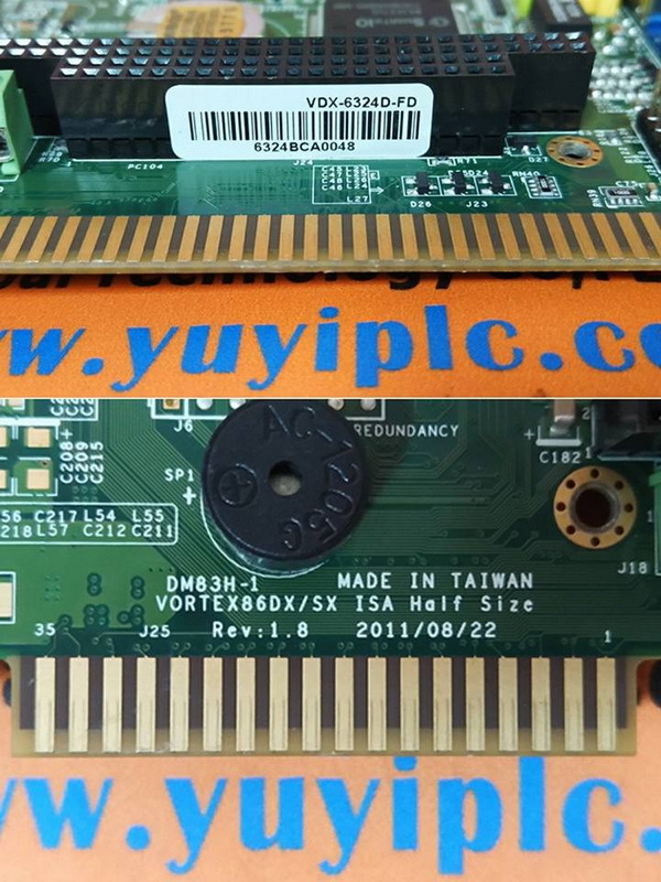 ICOP VDX-6324D-FD VORTEX86DX/SX ISA CPU MODULE DM83H-1 REV:1.8 - 裕益科技 ...