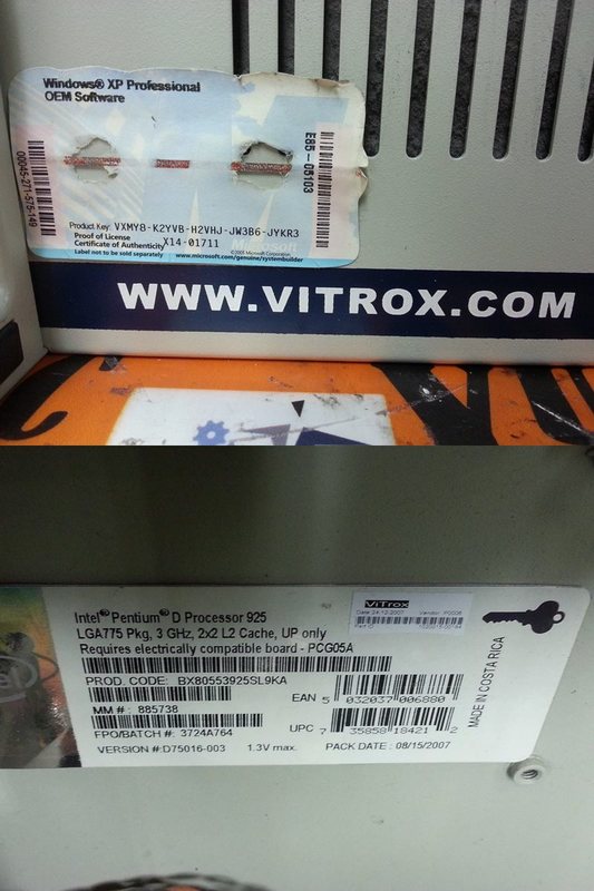 VITROX E85-05103 XP Professional Operating - PLC DCS SERVO Control ...