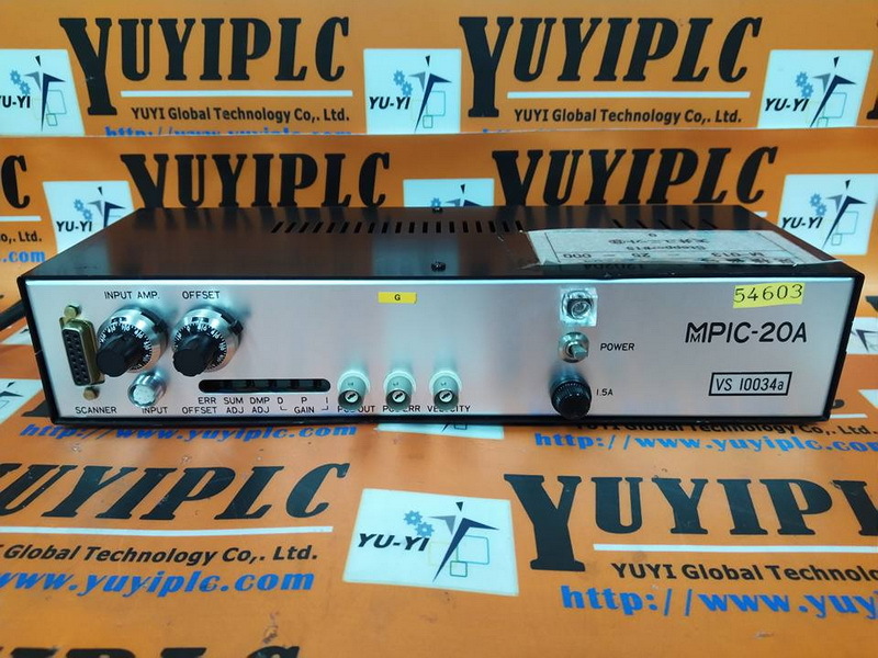 MMPIC-20A-3 MMPIC SCANNER DRIVE AMPLIFIER - PLC DCS SERVO Control MOTOR ...