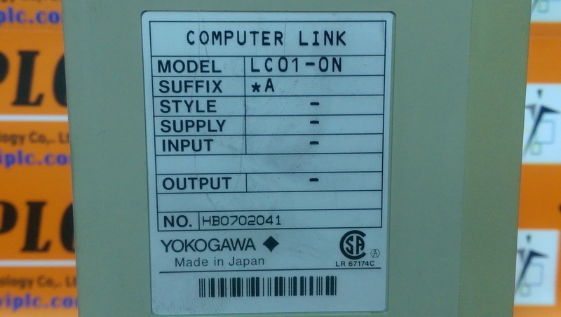 YOKOGAWA LC01-0N*A (LC01-ON*A) COMPUTER LINK - 裕益科技自動化設備可程式編碼器PLC分散式控制系統DCS
