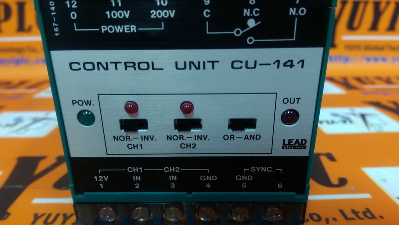 LEAD CU-141 CONTROL UNIT-NEW - 裕益科技自動化設備可程式編碼器PLC分散式控制系統DCS
