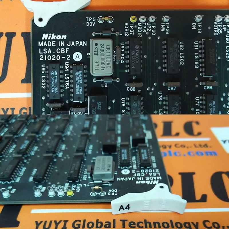 NIKON LSA.CBF 21020-2 A4 PCB BOARD - 裕益科技自動化設備可程式編碼器PLC分散式控制系統DCS