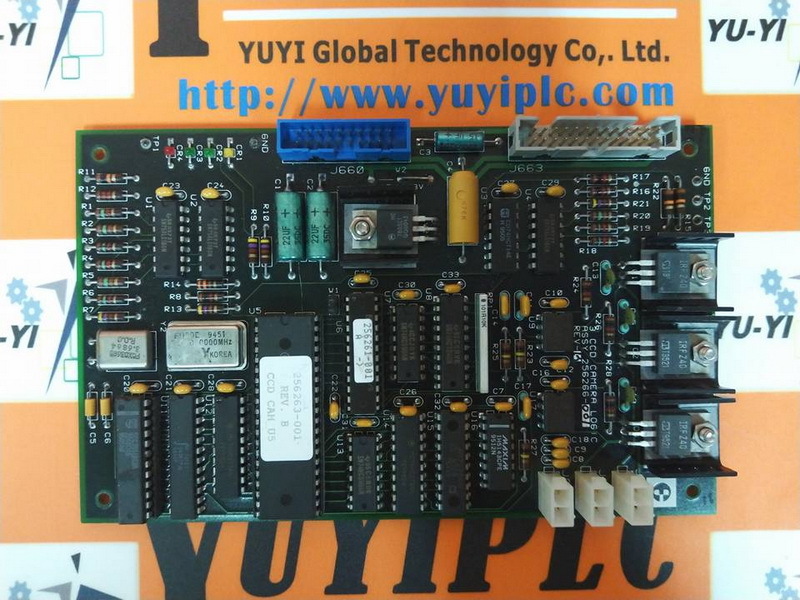 ELECTROGLAS 256266-001 REV.B 3 CCD CAMERA LOGIC BOARD - 裕益科技自動化設備可程式編碼器 ...