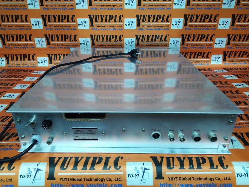 NIKON NSR RETICLE STEP ALIGNMENT NO. 323508 - 裕益科技自動化設備可程式編碼器PLC分散式控制系統DCS