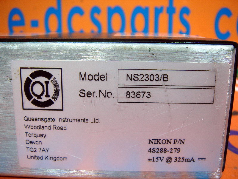 NIKON 4S288-279 Queensgate Instruments -QI NS2303/B - 裕益科技自動化設備可程式編碼器 ...