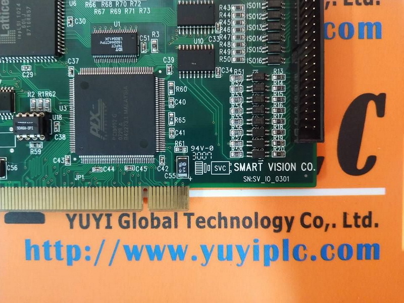 SMART VISION SN: SV_IO_0301 SVC CARD - 裕益科技自動化設備可程式編碼器PLC分散式控制系統DCS