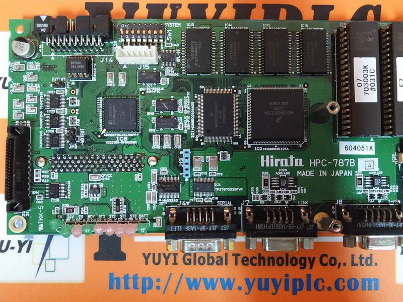 HIRATA HPC-787B MAIN SYSTEM BOARD TKK-5 - 裕益科技自動化設備可程式編碼器PLC分散式控制系統DCS
