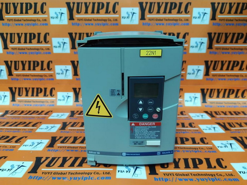 TELEMECANIQUE ATV58HU41N4 SQUARE D ALTIVAR INVERTER - 裕益科技自動化設備可程式編碼器 ...
