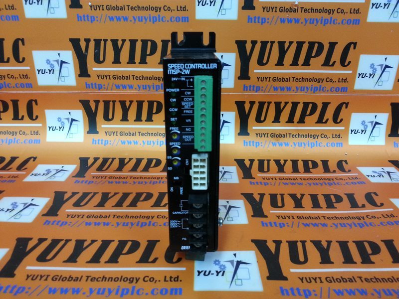 ORIENTAL MSP-2W Speed Controller - PLC DCS SERVO Control MOTOR POWER ...