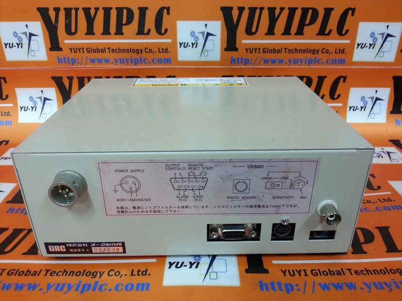 ORC UV-MIO ILLUMINANCE MECER - PLC DCS SERVO Control MOTOR POWER SUPPLY ...