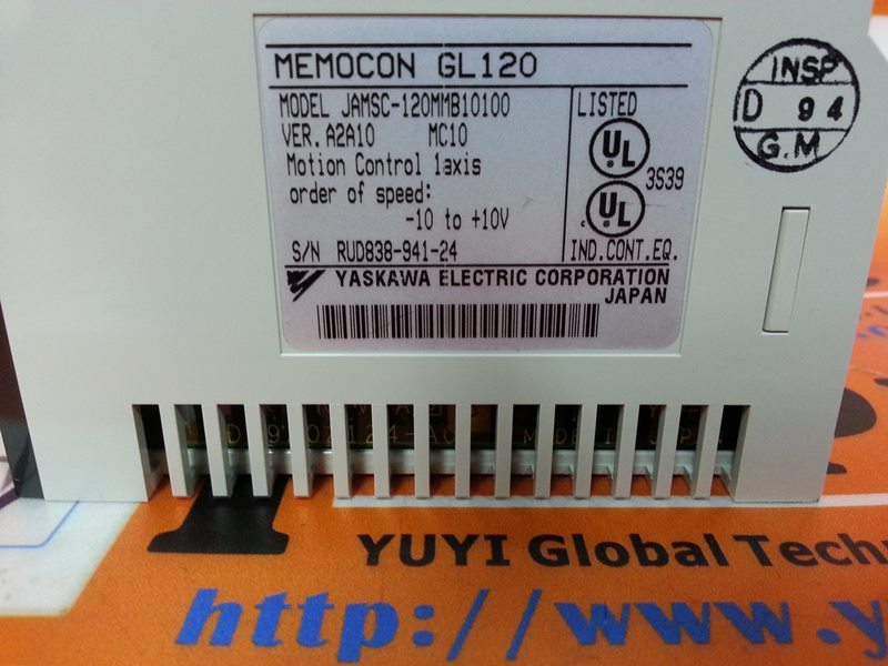 YASKAWA GL120 JAMSC-120MMB10100 SERVO DRIVER New in box - 裕益科技自動化設備可程式 ...