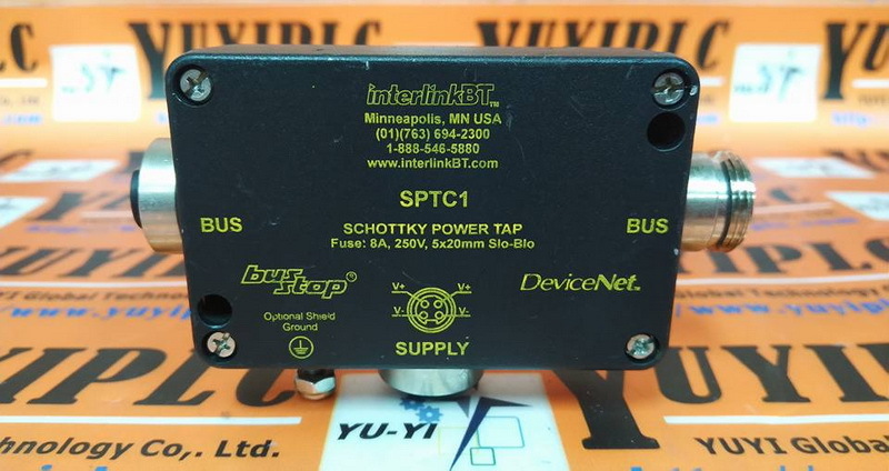 INTERLINKBT SPTC1 SCHOTTKY POWER TAP DEVICENET - 裕益科技自動化設備可程式編碼器PLC分散式 ...