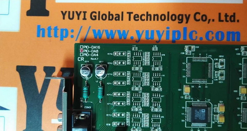 ICP DAS PIO-DA8 GENERAL PCI BUS 14 BIT 8 WAY - 裕益科技自動化設備可程式編碼器PLC分散式控制系統DCS