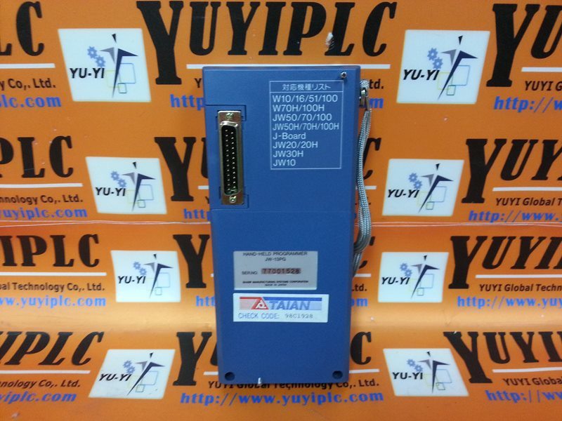 SHARP JW-13PG PENDANT HAND-HELD PROGRAMMER New in box - 裕益科技自動化設備可程式編碼器 ...