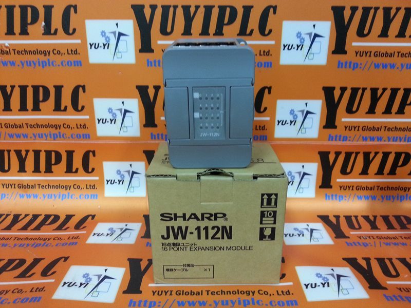 SHARP JW-112N 16 POINT EXPANSION MODULE New in box - 裕益科技自動化設備可程式編碼器PLC ...