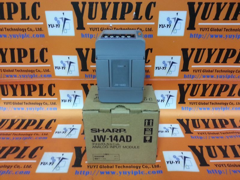 SHARP JW-14AD ANALOG INPUT MODULE New in box - 裕益科技自動化設備可程式編碼器PLC分散式控制系統DCS