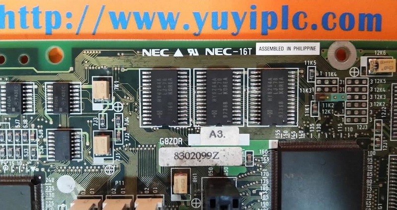 NEC NEC-16T G8ZDR A3 BOARD - 裕益科技自動化設備可程式編碼器PLC分散式控制系統DCS