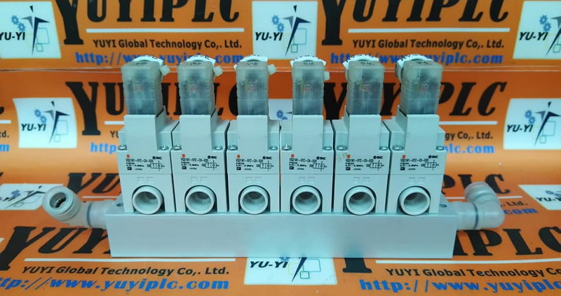 SMC VQ21M1-5YZ-C8-X23 SOLENOID VALVE - PLC DCS SERVO Control MOTOR ...