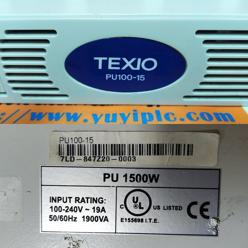 TEXIO その他-1500Wタイプ テクシオ(TEXIO) PU100-15 - 裕益科技自動化設備可程式編碼器PLC分散式控制系統DCS