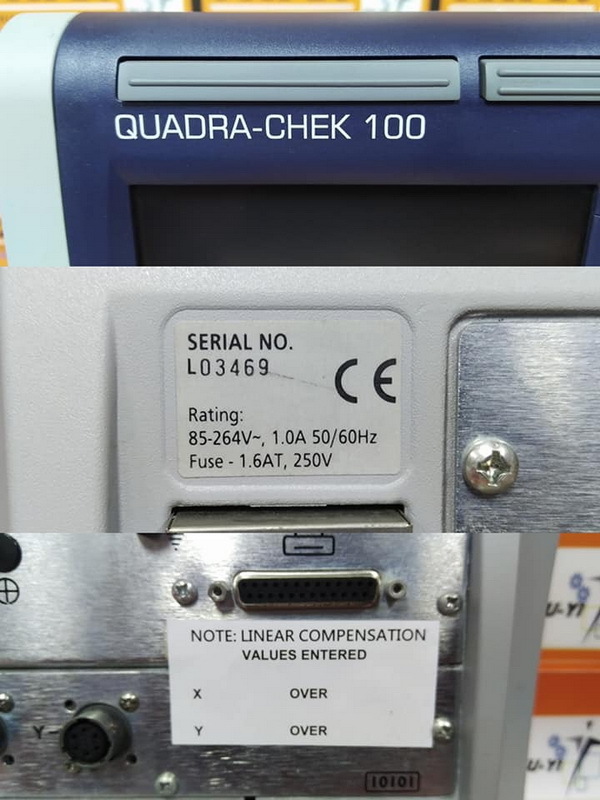 METRONICS QUADRA-CHEK 100 DIGITAL READOUT MICROSCOPE - 裕益科技自動化設備可程式編碼器 ...