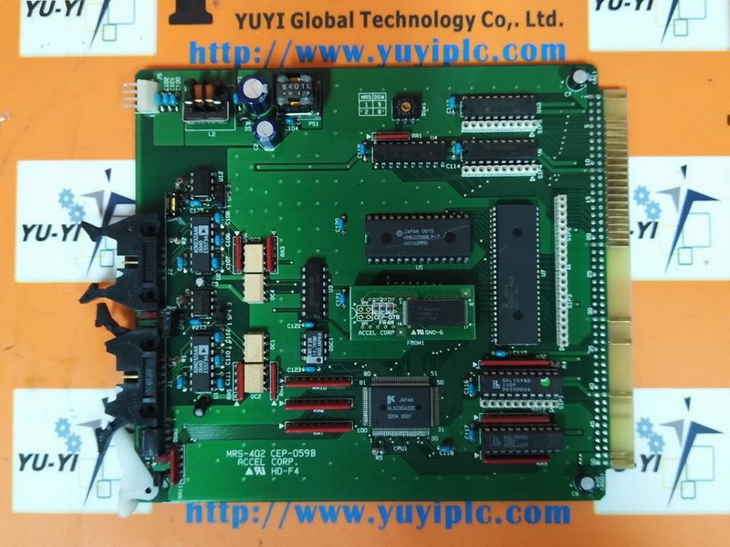 ACCEL MRS-402 CEP-059B PCB PRINTED CIRCUIT BOARD - 裕益科技自動化設備可程式編碼器PLC分散 ...