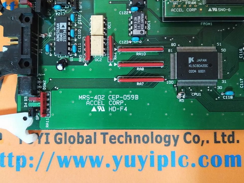 ACCEL MRS-402 CEP-059B PCB PRINTED CIRCUIT BOARD - 裕益科技自動化設備可程式編碼器PLC分散 ...