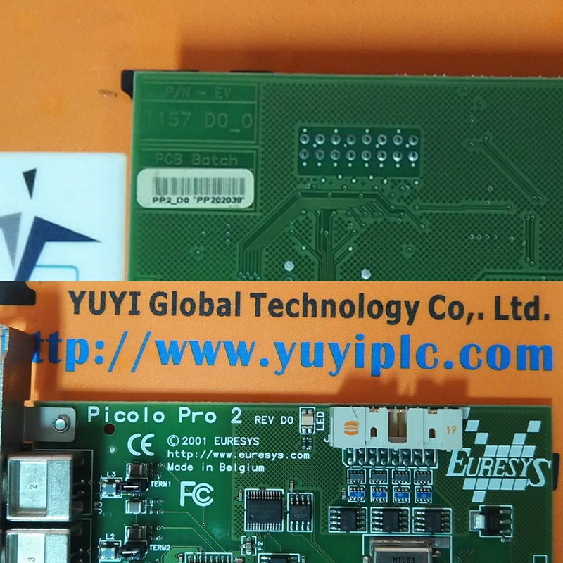 EURESYS 1157 PICOLO PRO 2 VIDEO CAPTURE BOARD - PLC DCS SERVO Control ...