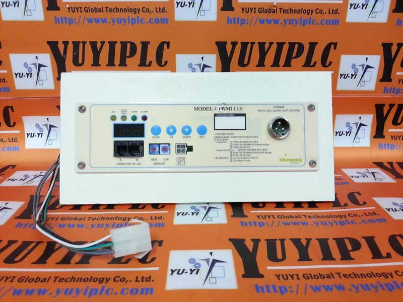 SHINSUNG PWM111S / COMM.PORT RS-485 - PLC DCS SERVO Control MOTOR POWER ...