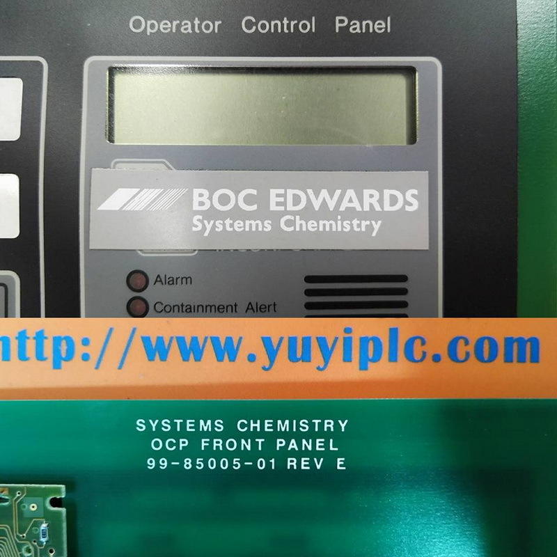 SYSTRMS CHEMISTRY INC 99-85005-01 OCP FRONT PANEL REV E - 裕益科技自動化設備可程式 ...
