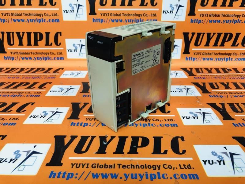 OMRON CQM1-PA203 PLC POWER SUPPLY - 裕益科技自動化設備可程式編碼器PLC分散式控制系統DCS
