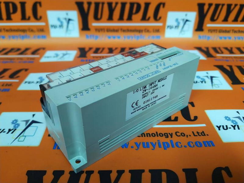 SHARP ZW-164NH I/O LINK INPUT MODULE - PLC DCS SERVO Control MOTOR ...