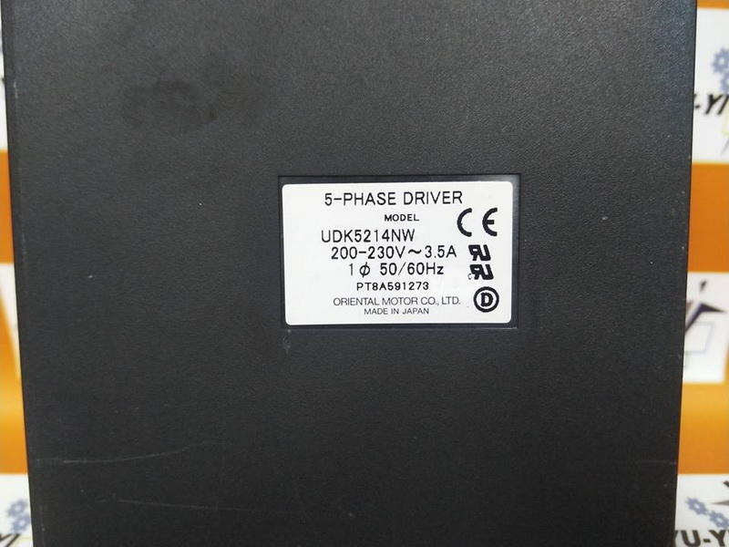 ORIENTAL MOTOR UDK5214NW 5-PHASE DRIVER - PLC DCS SERVO Control MOTOR ...