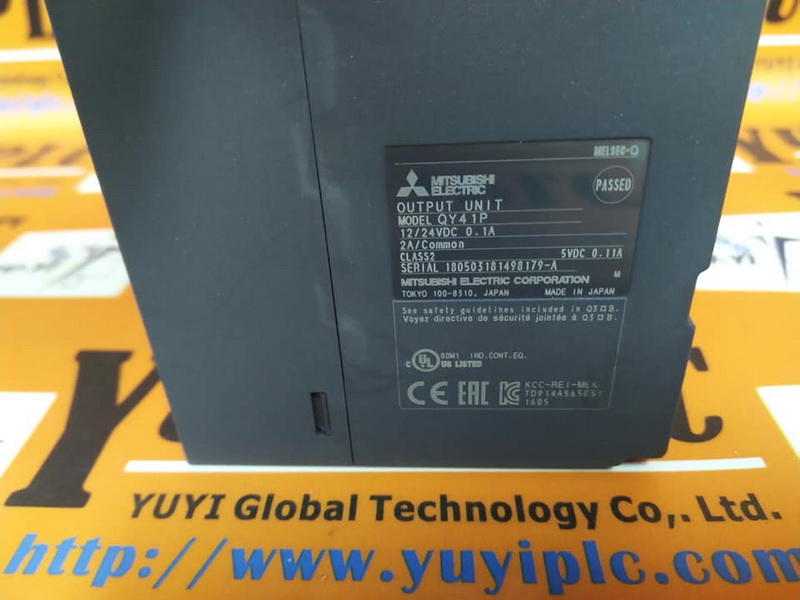 MITSUBISHI QY41P PLC OUTPUT MODULE - 裕益科技自動化設備可程式編碼器PLC分散式控制系統DCS
