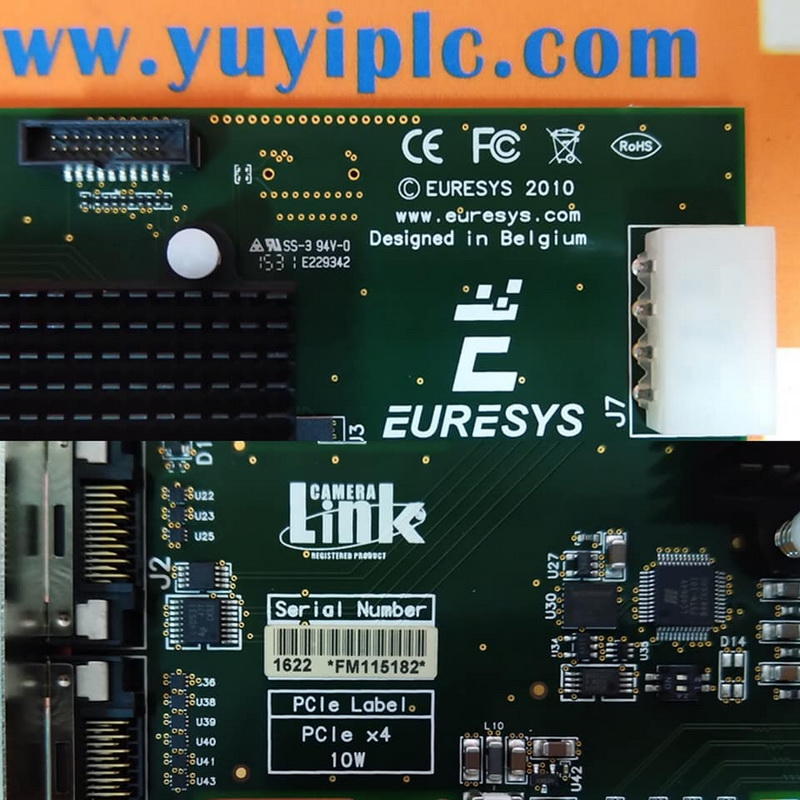 EURESYS 1622 GRABLINK FULL PCIE X4 CAMERA LINK - PLC DCS SERVO Control ...