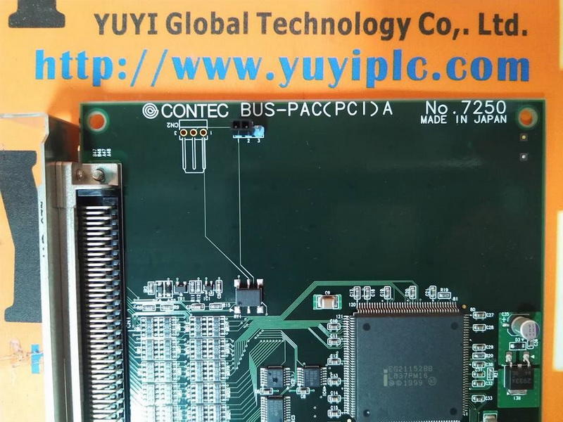 CONTEC BUS-PAC(PCI)A NO.7250 BOARD - PLC DCS SERVO Control MOTOR POWER ...
